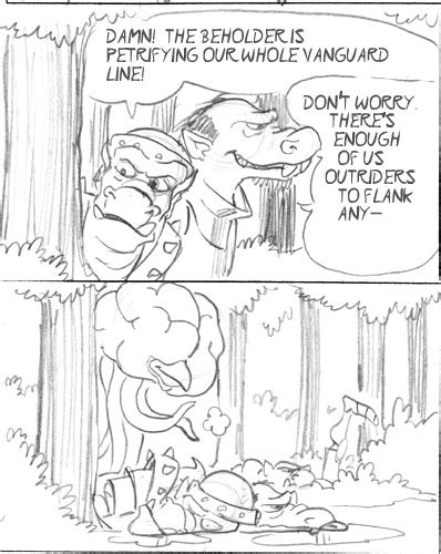 0654 Stop Drop And Dont Move Anymore Yet Another Fantasy Gamer Comic