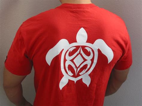 Maui Built Turtle Design Red Maui Built Personal Collection