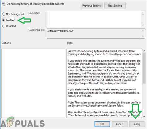 How To Disable Recent Files In Windows