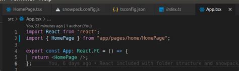 Reactjs Path Mapping Issue In React Typescript Snowpack Stack Overflow