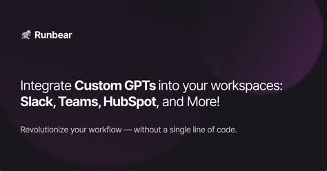 converting custom gpts to assistant runbear