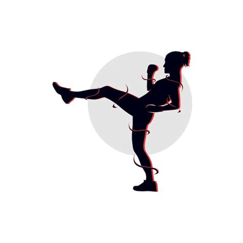 Girl Kickboxing Logo