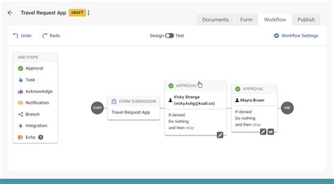 how do i add steps to a workflow kuali