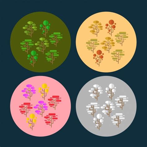 Tree Symbol Vector Art Vectors Free Download New Collection