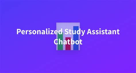 Personalized Study Assistant Chatbot A Hugging Face Space By Devuxious