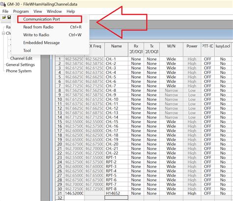 programming baofeng gm 15pro r baofeng