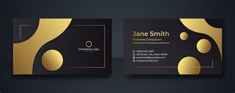 블랙과 골드 프리미엄 럭셔리 명함 디자인 전문 템플릿 명함 우아한 추상 카드 템플릿은 보유 기업에 적합합니다 벡터 디자인 템플릿 세트 0명에 대한 스톡 벡터 아트 및 기타
