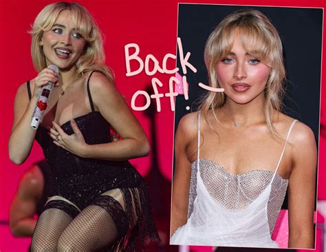 Sabrina Carpenter Claps Back Hard At Critics Of Her New Album Cover