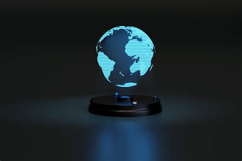 어두운 배경에 행성 지구의 홀로그램 3d 일러스트레이션 아르헨티나에 대한 스톡 사진 및 기타 이미지 아르헨티나 홀로그램