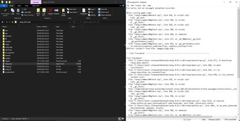 Unexpected Error Rrenpy