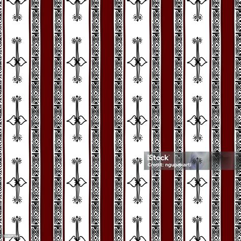 독특한 부족 손으로 아즈텍 완벽 한 패턴은 여러 가지 빛깔의 배경을 그려 민족 드로잉 기호 벡터 일러스트 레이 션 패션 포장 및 섬유 인쇄에 대 한 골동품에 대한 스톡 벡터