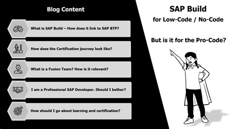 sap citizen developer certification is it for th sap community