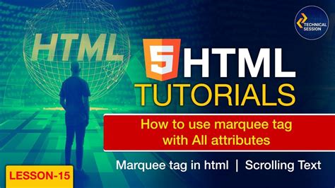 Marquee Tag In Html How To Use Marquee Tag With All Attributes