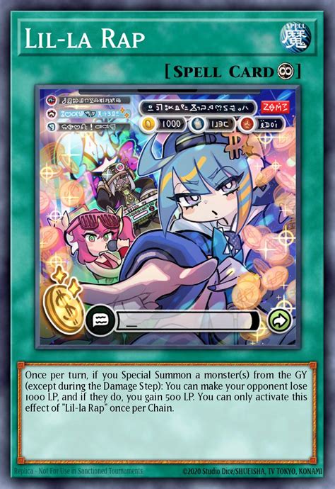 Lil La Rap Yu Gi Oh Card Database Ygoprodeck
