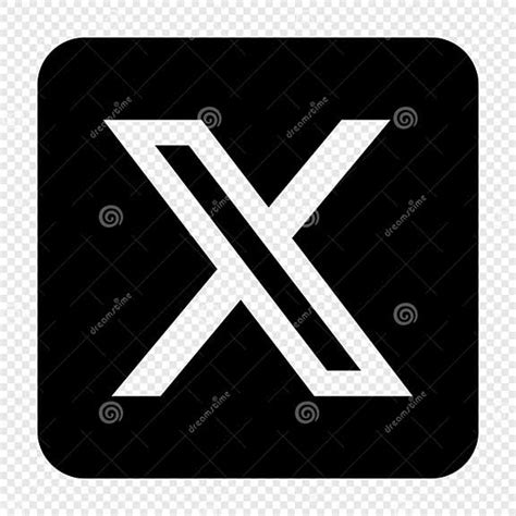 Twitter New Logo X App Icon Logo X Social Media Platform Logo Icon Editorial Photo
