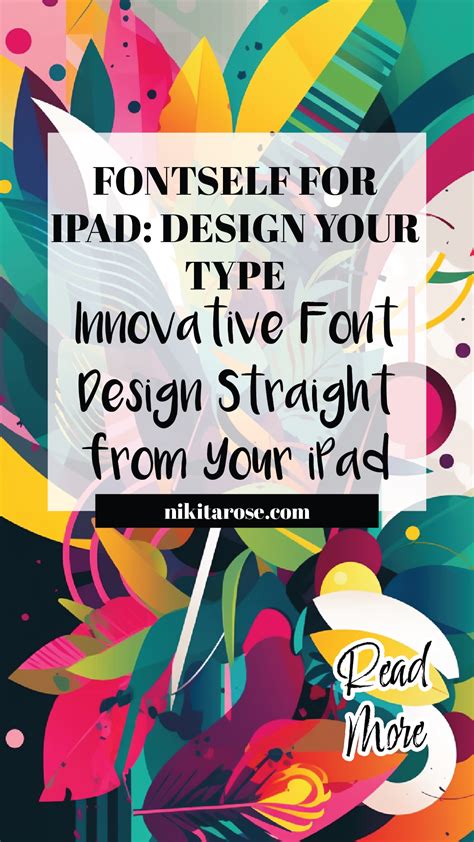 How To Create Fonts On Your Ipad With Fontself Artofit