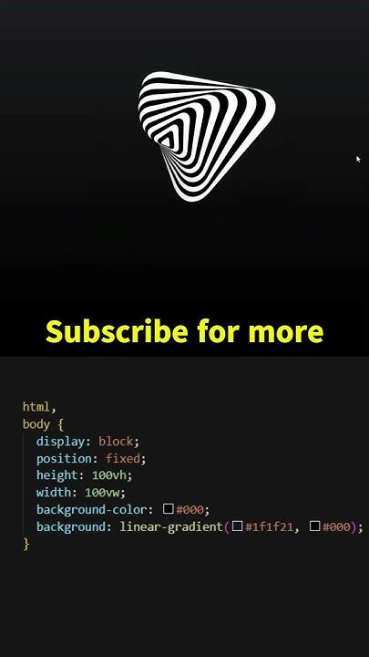 🔺 Smooth Rotating Rounded Triangle In Html And Css Learn In 1 Minute Coding Htmlcss Html