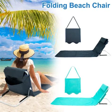 Beach Chair Folding Lounge Chairs For Adults Lightweight Lawn Chair