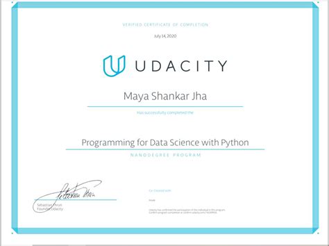 Maya Shankar Jha On Linkedin Udacity Nanodegree Data Python