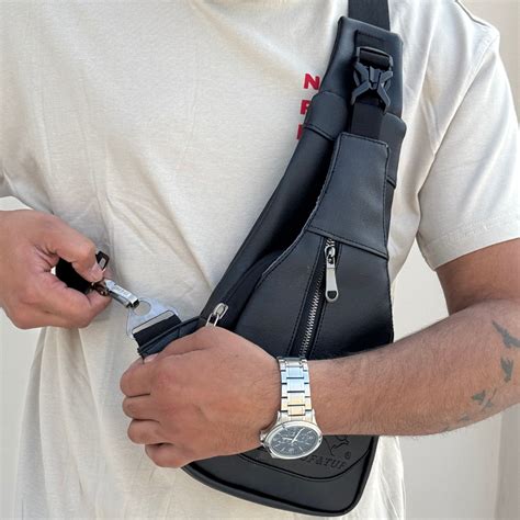 Buy Mens Leather Sling Bag Ruf And Tuf