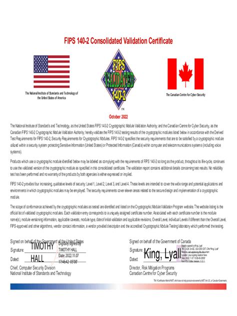 Fillable Online Csrc Nist FIPS Validation Certificate No CSRC Fax Email Print