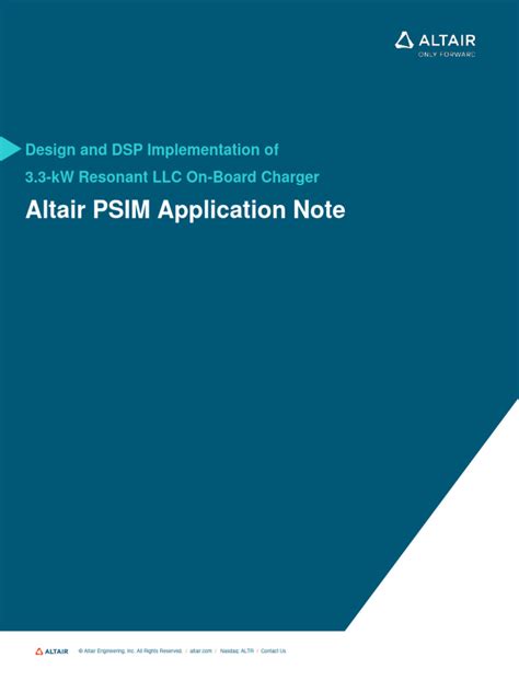 an005 design and dsp implementation of 3 3 kw resonant llc on board