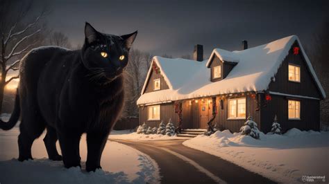 The Yule Cat By Redemtor On Deviantart