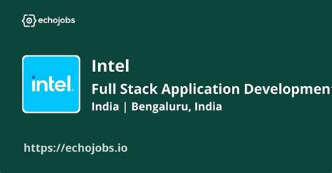 Intel Is Hiring Full Stack Application Development Engineer Bengaluru India India React Aws