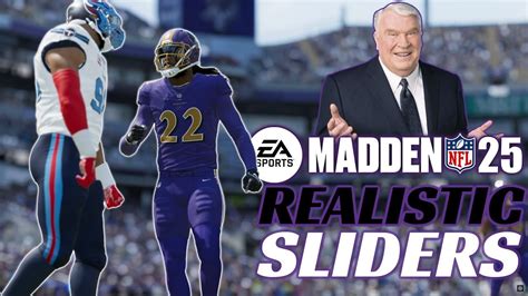 Madden 25 Franchise Ready Sliders Incredible Gameplay Realistic