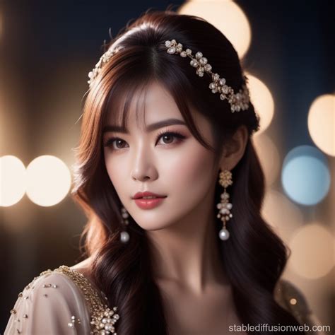 Beautiful Lady Stable Diffusion Online