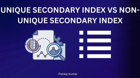 sap abap extra unique secondary index vs non unique secondary index