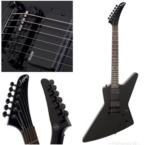 Epiphone 1984 Explorer Ex Ebony Hobbies And Toys Music And Media Cds