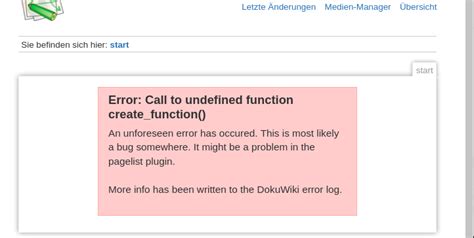 Missing Buttons On The Right Side If An Error Occors Issue Dokuwiki Dokuwiki GitHub