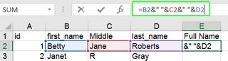 How To Combine Data From Different Cells In Excel Laptop Mag