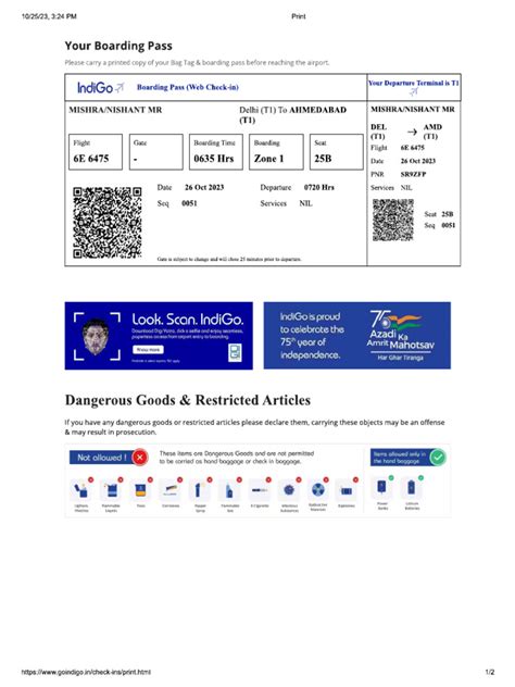 Boarding Pass Pdf