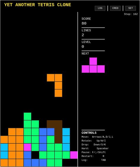 Yet Another Tetris Clone