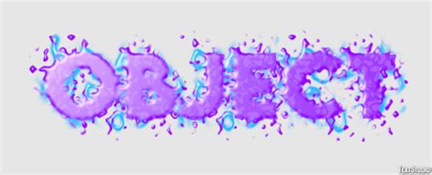 Object Text Effect And Logo Design Word