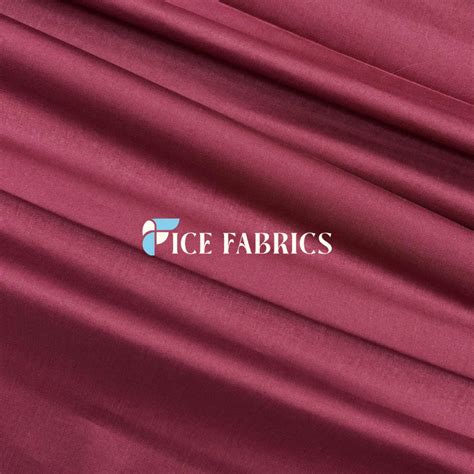Burgundy 100 Cotton Broadcloth Fabric By The Yard Buy Now