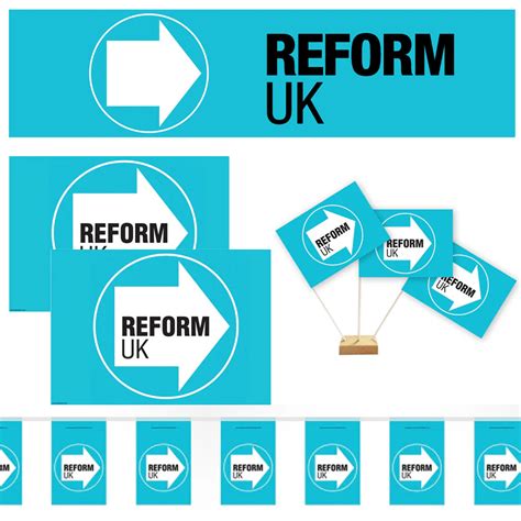 Reform Uk Decoration Pack General Election Party Packs