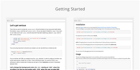 Skrollr Vs Scrollmagic Comparison Of Scrolling Animation Plugins