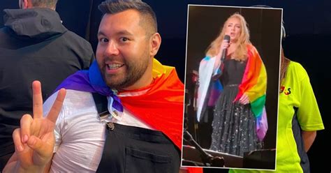 Adele Makes Fans Dreams Come True After Asking To Borrow His Pride