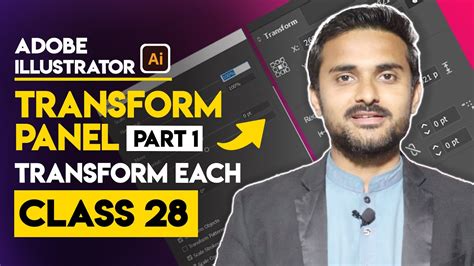 Adobe Illustrator Training Urduhindi Transform Panel And Transform