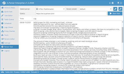 html textextractor parsing content text from a website