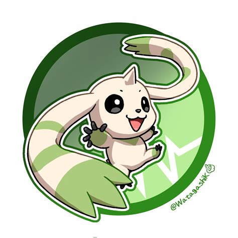 「テリアモンデジモン Digimon 」ワタガシkのイラスト 「テリアモンデジモン Digimon 」ワタガシkのイラスト