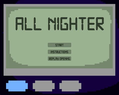 All Nighter By Michael Willner