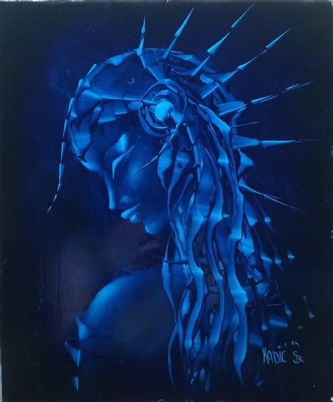 Newblue Sinisa Kadic Oil On Board 2024 R Artfestival