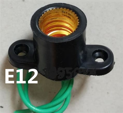 E12 Lamp Base E12 Bulb Holder With Wire Lamp Holde Grandado