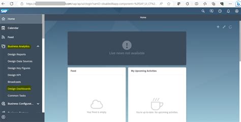 overview of design dashboard and its functionality sap community