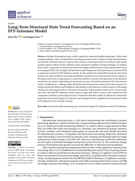 Long Term Structural State Trend Forecasting Based Pdf Fast Fourier Transform Forecasting