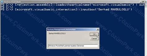 windows powershell Üzerinde cmdlet pipeline scripting kullanımı